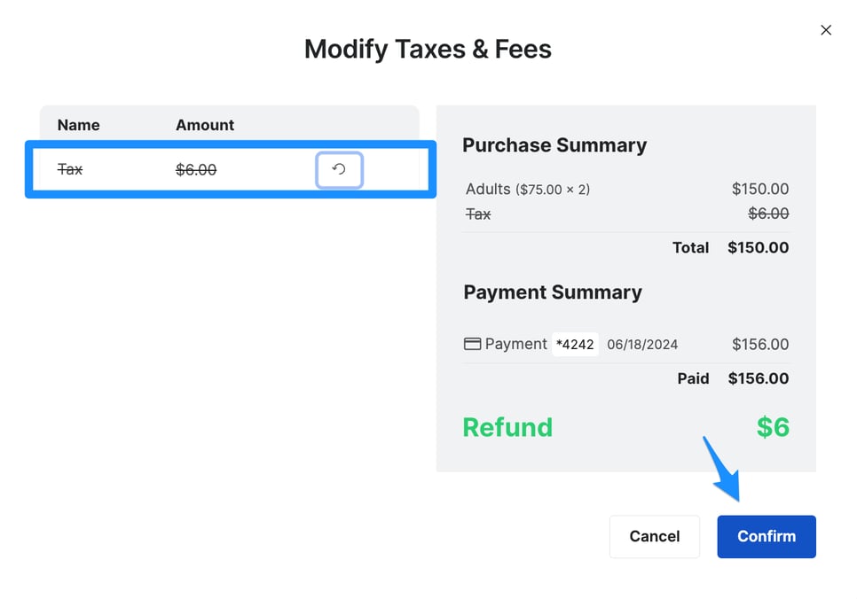 Removing Taxes and Fees