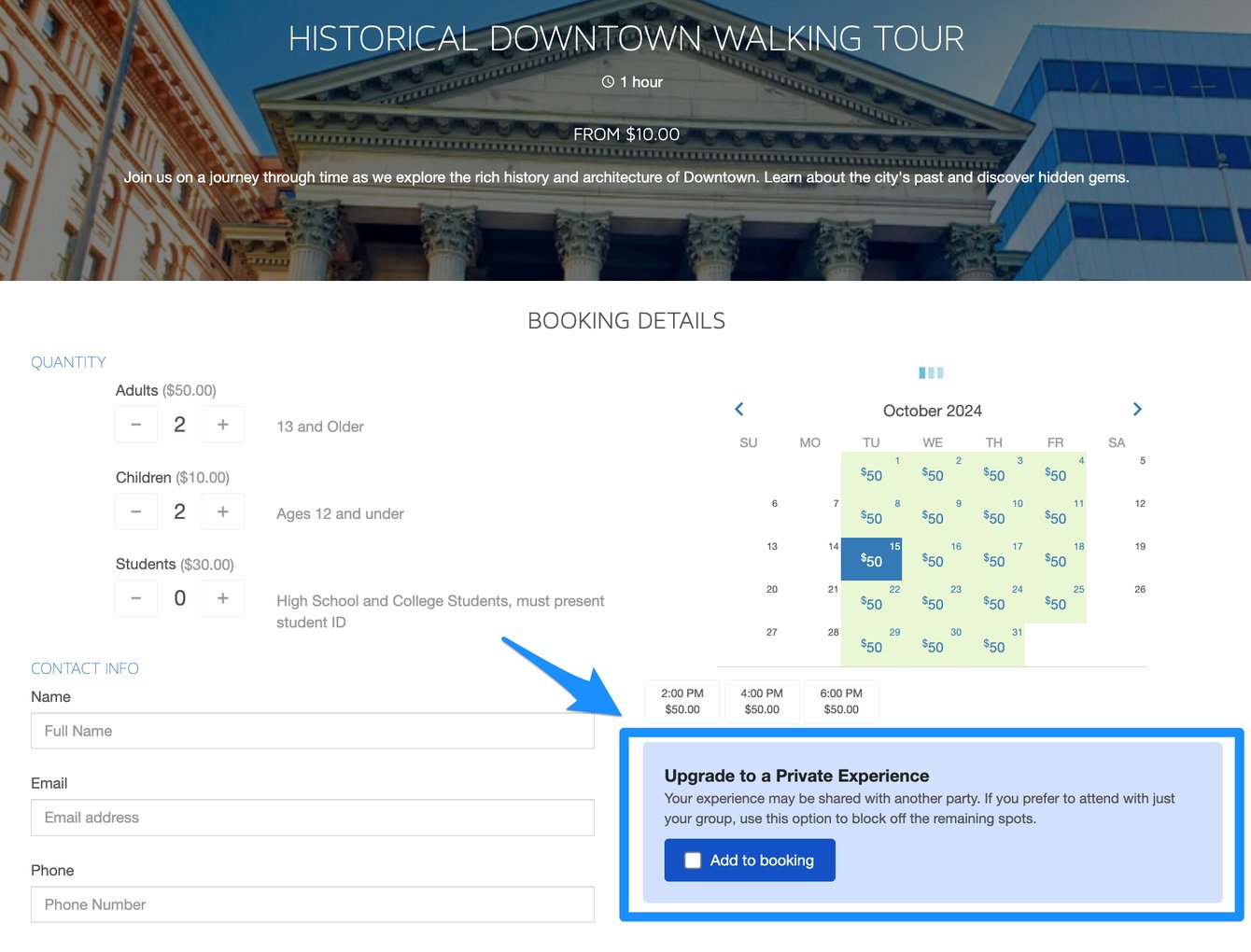 Multiple Private Events