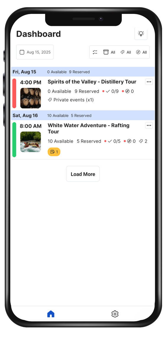 Xola Mobile App