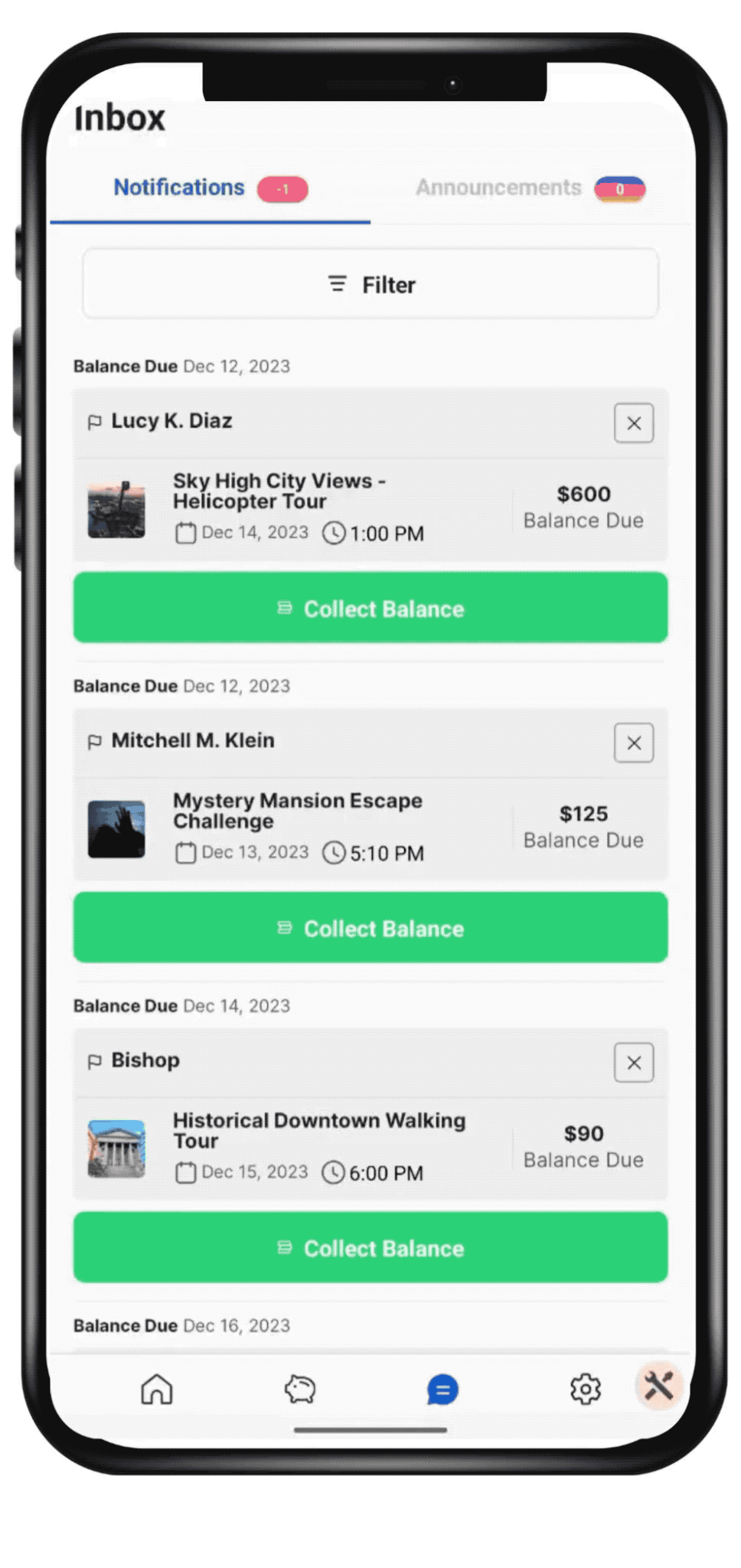 Xola Mobile App
